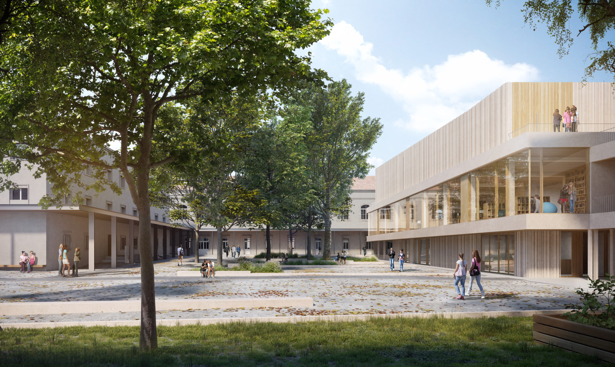 Lycée Clément Marot – oeco architectes