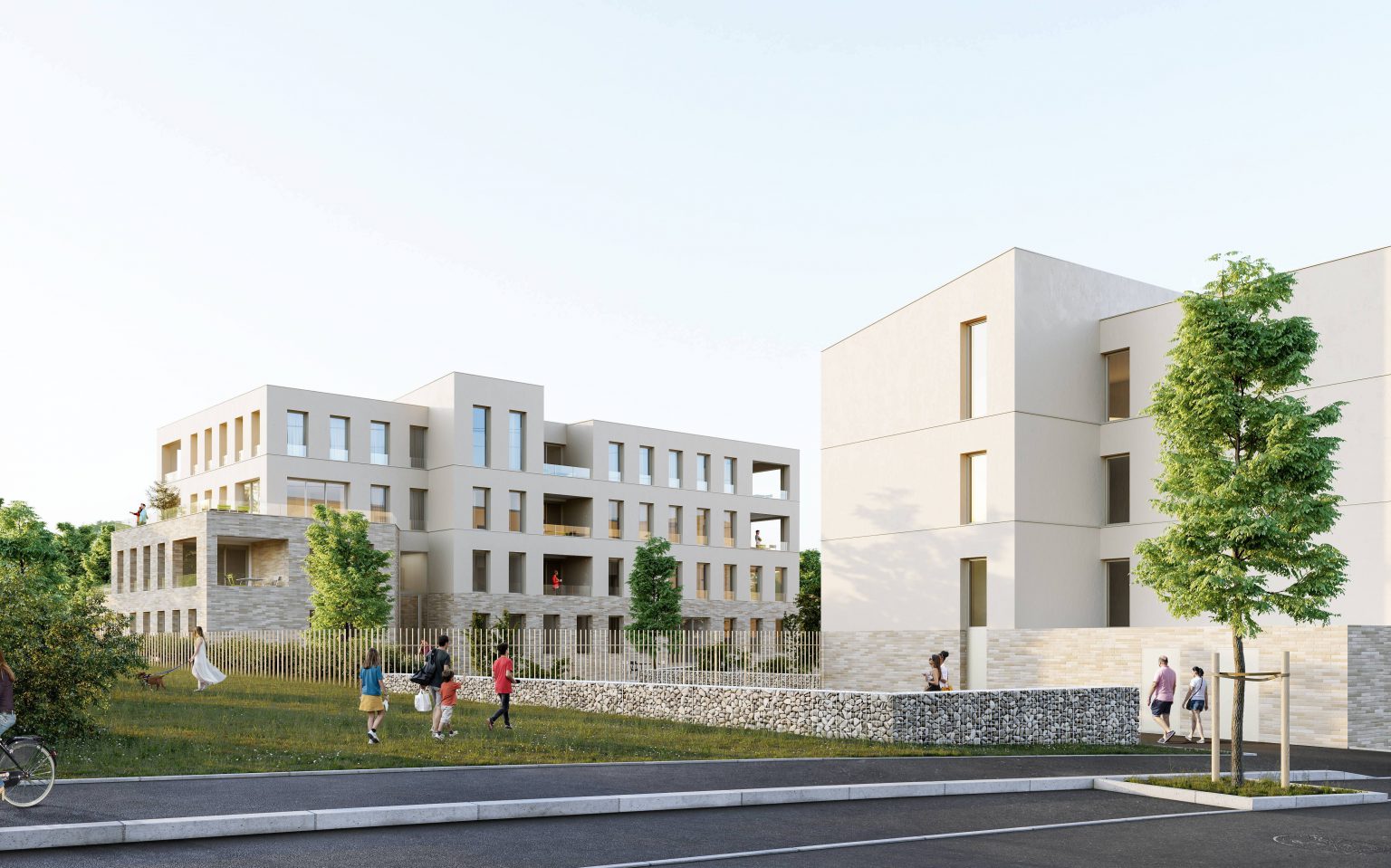 Foyer de jeunes travailleurs et logements sociaux – oeco architectes